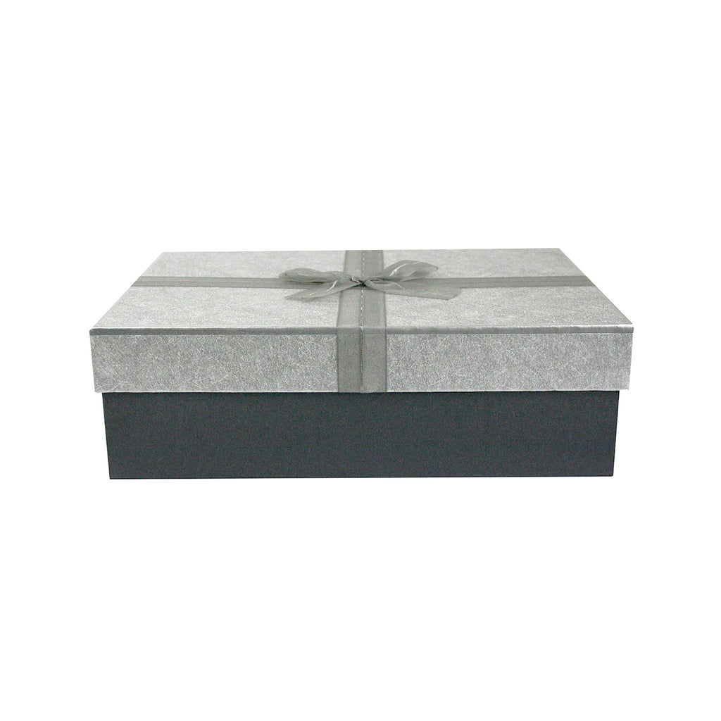 Luxury Grey Party Favor Boxes | Rectangle Gift Boxes with Lids – EMARTBUY