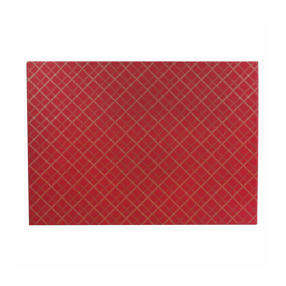 Handcrafted Chequered Red Gift Boxes - Set of 3 (Sizes Available ...