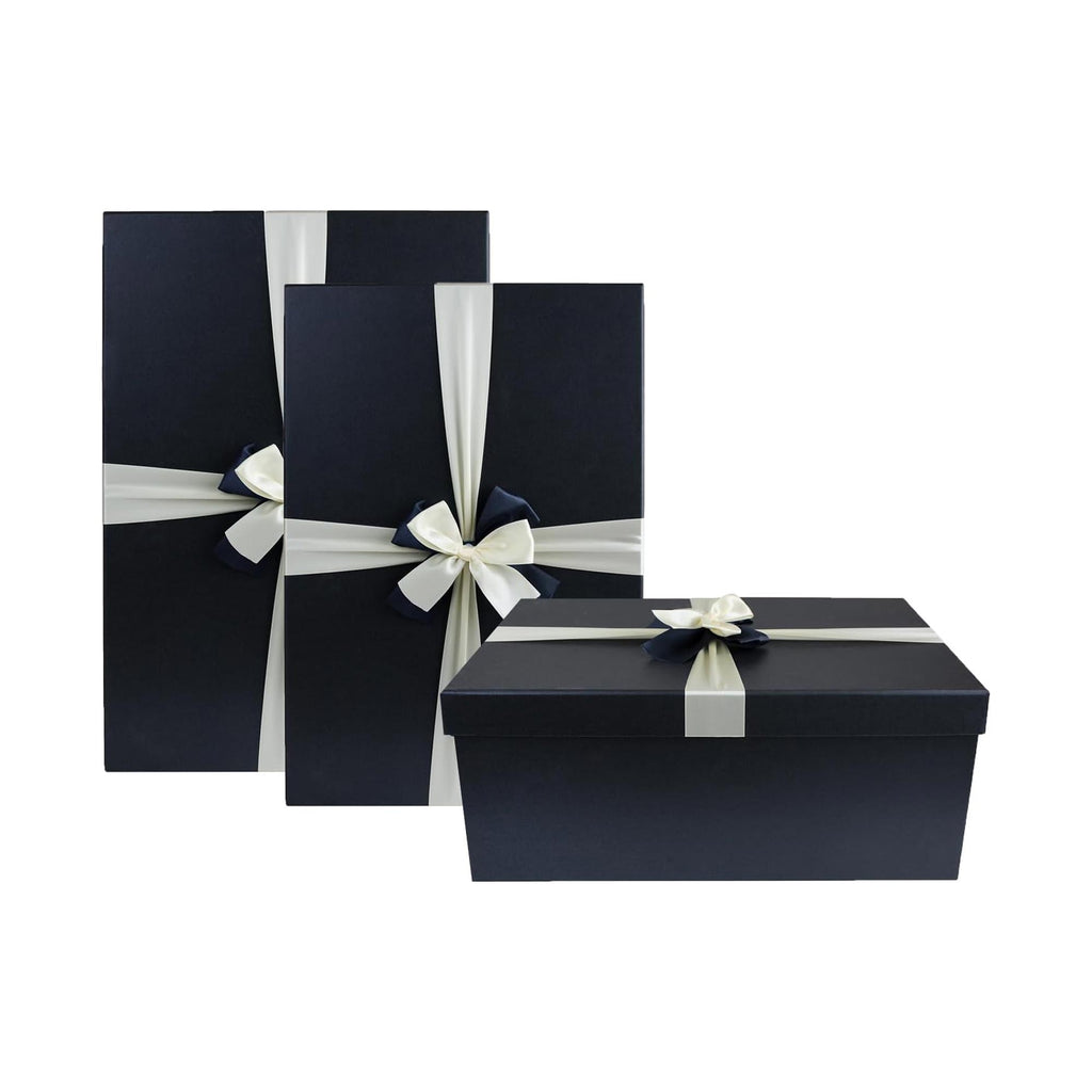 Luxury Oversized Black Gift Boxes - Set of 3 | Emartbuy – EMARTBUY