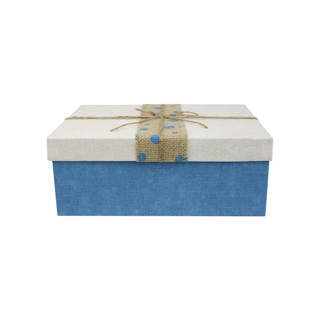 Luxury Blue Gift Box with White Lid | Perfect Presentation – EMARTBUY